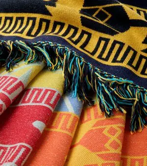 Alanui Icon Wool-blend Jacquard Blanket