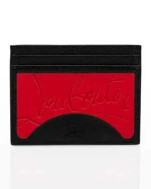 CHRISTIAN LOUBOUTIN Kios Red Sole Empire Card Case H661 Loubisnow