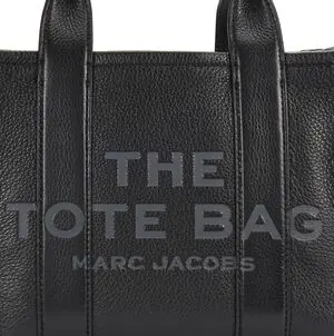 Marc Jacobs The Leather Small Tote Bag Black