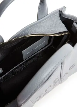 Marc Jacobs The Leather Small Tote Bag Grey