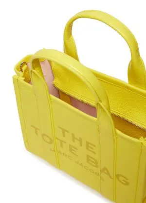 Marc Jacobs The Leather Small Tote Bag Yellow