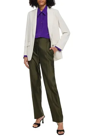 Marni Satintwill Straightleg Pants