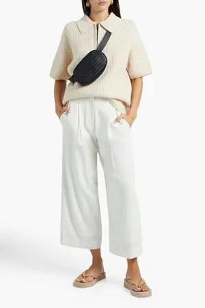 Loulou De Saison Rusinga Ribbed Cashmere Sweater