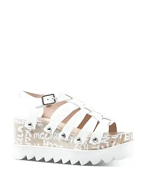 Stella McCartney Elyse Platform Wedge Fisherman Sandals