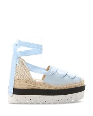 Stella McCartney Gaia Platform Espadrilles - Powder