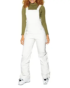HALFDAYS Carson Bib Waterproof Winter Overalls White