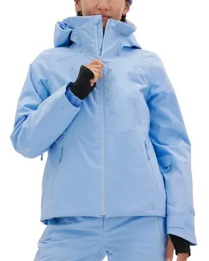 HALFDAYS Lawrence Waterproof Winter Jacket - Forget Me Not