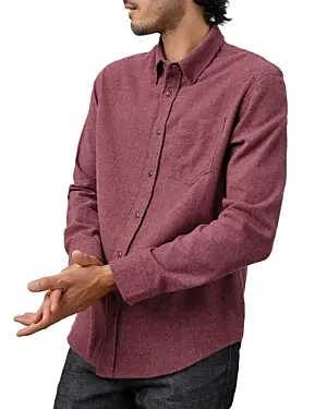 Rails Runson Long Sleeve Shirt Currant