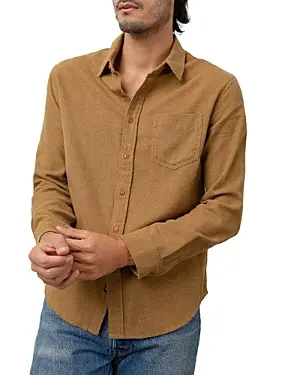 Rails Runson Long Sleeve Shirt Golden Rod