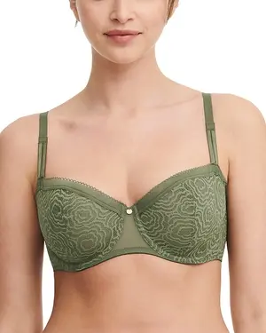 Chantelle C Jolie Demi Bra - Army Khaki