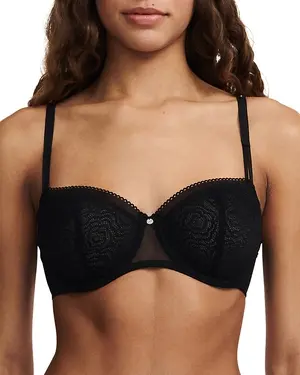Chantelle C Jolie Demi Bra - Black