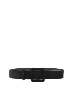Ba&sh Betty Buckle Belt - Noir