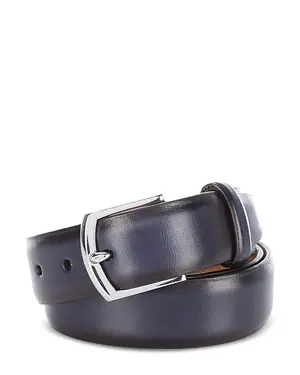 Cole Haan Lewis Burnished Leather Belt