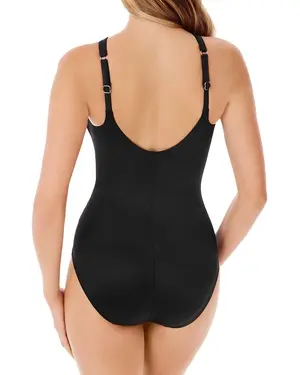 Miraclesuit Rock Solid Aphrodite One Piece Swimsuit - Black