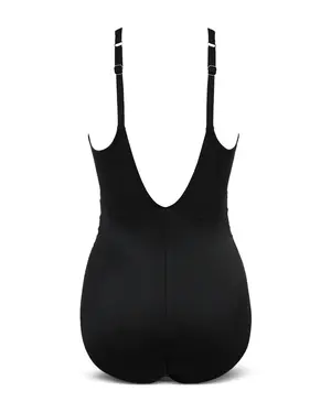 Miraclesuit Rock Solid Aphrodite One Piece Swimsuit - Black
