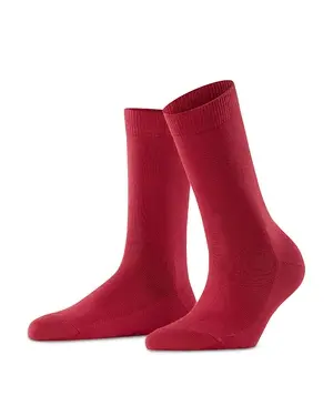 Falke Family Sustainable Cotton Blend Socks Scarlet