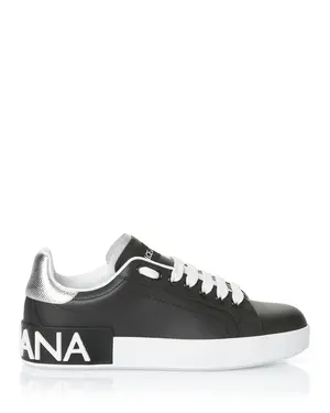 Dolce & Gabbana Low-top Sneakers - Black/silver