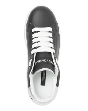 Dolce & Gabbana Low-top Sneakers - Black/silver