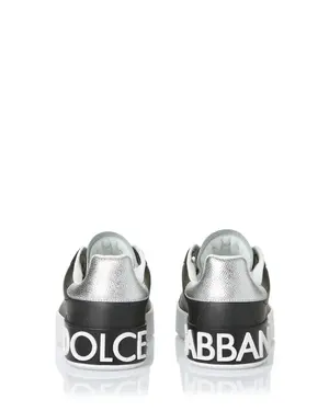 Dolce & Gabbana Low-top Sneakers - Black/silver