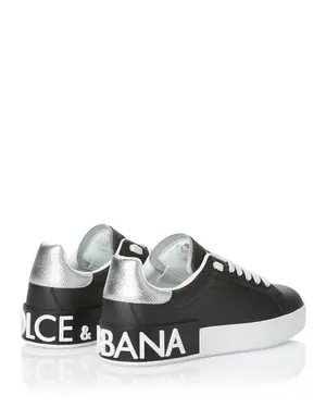 Dolce & Gabbana Low-top Sneakers - Black/silver