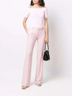 Alexander McQueen Cold-shoulder Knit Top