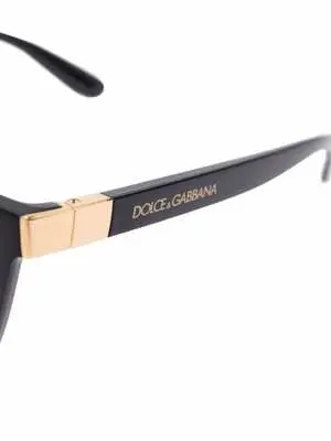 Dolce & Gabbana Logo Cat-eye Glasses