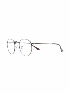 Ray-ban Round-frame Glasses - Brown
