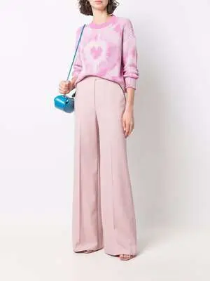 Red Valentino Side-buckle Flared Trousers