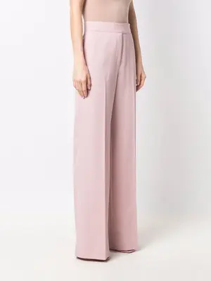 Red Valentino Side-buckle Flared Trousers