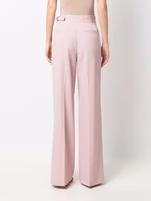 Red Valentino Side-buckle Flared Trousers