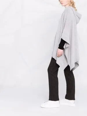 Michael Kors Fine-knit Hooded Cape