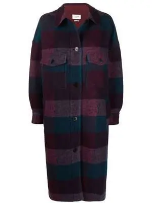 Isabel Marant Fontizi Check-pattern Coat