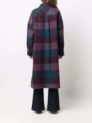 Isabel Marant Fontizi Check-pattern Coat
