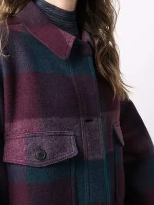 Isabel Marant Fontizi Check-pattern Coat