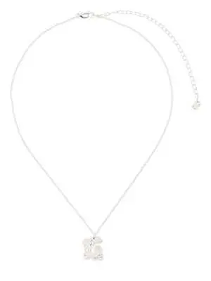 LOVENESS LEE Alphabet Pendant Necklace - Silver