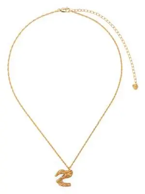 LOVENESS LEE Z Alphabet Pendant Necklace - Gold
