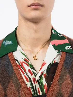 LOVENESS LEE E Alphabet Pendant Necklace