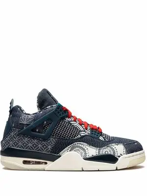JORDAN Air 4 Retro Se Sashiko Sneakers - Blue