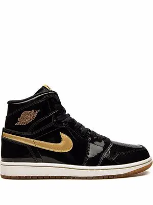 JORDAN Air 1 Retro High Og Sneakers - Black