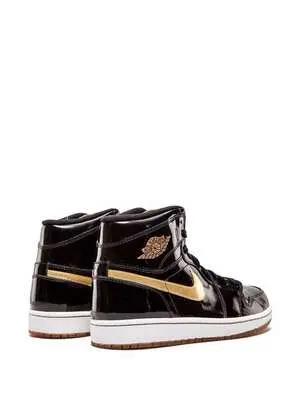 JORDAN Air 1 Retro High Og Sneakers - Black