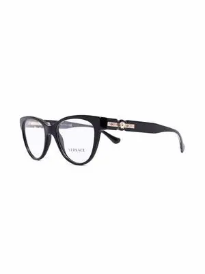 Versace Logo Cat-eye Glasses