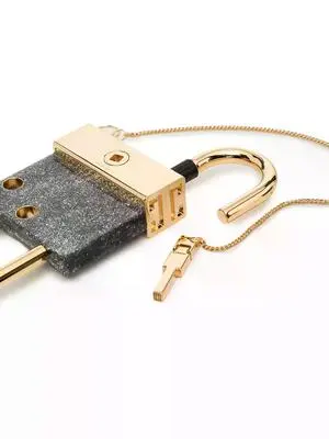 Givenchy Two-tone Brass Padlock