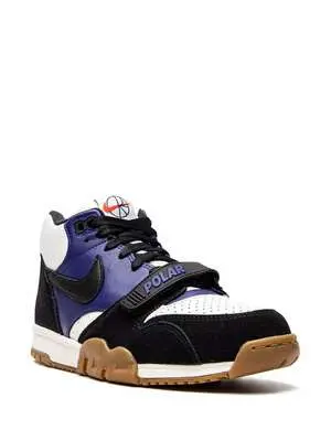 Nike X Polar Skate Co. Sb Air 1 Sneakers - Black