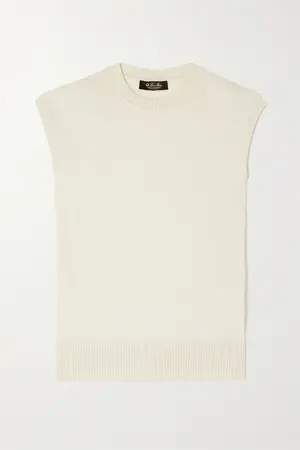 Loro Piana Cashmere Vest - Cream