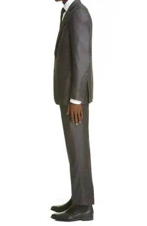 Zegna Classic Fit Grey Wool Suit
