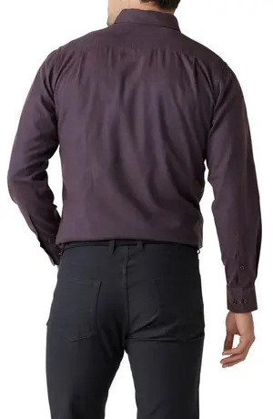 Rodd & Gunn Multose Place Long Sleeve Button-up Shirt - Port