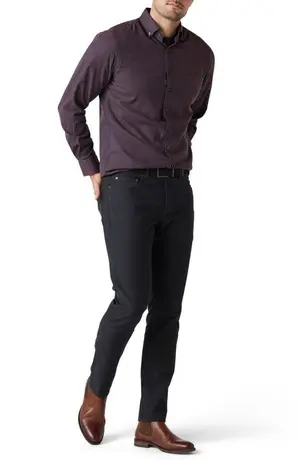 Rodd & Gunn Multose Place Long Sleeve Button-up Shirt - Port