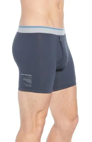 Mack Weldon 18 Hour Boxer Briefs - Blue Night