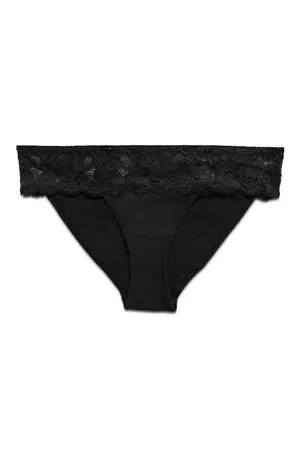 EVERVIOLET Astrid Low Cut Panties - Black