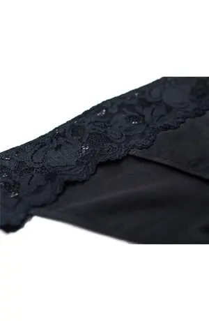 EVERVIOLET Astrid Low Cut Panties - Black